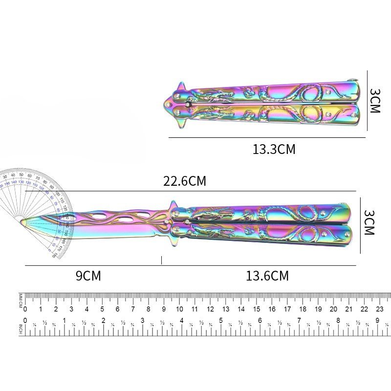 BALISONG Trainer Knife - Stilettoknife.uk