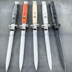 Flick Knife Stiletto Knife | Premium Automatic Switchblades for Collectors