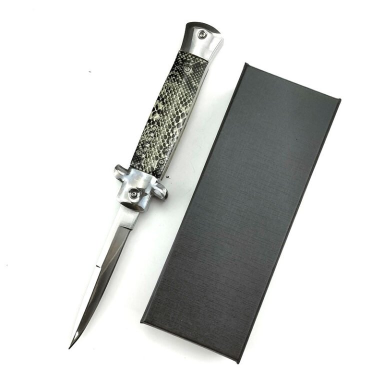 Flick Knife Stiletto Knife UK | Premium Automatic Switchblades for ...