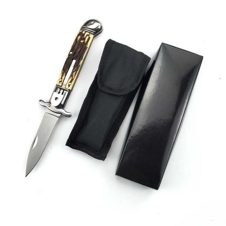 Flick Knife Stiletto Knife | Premium Automatic Switchblades for Collectors