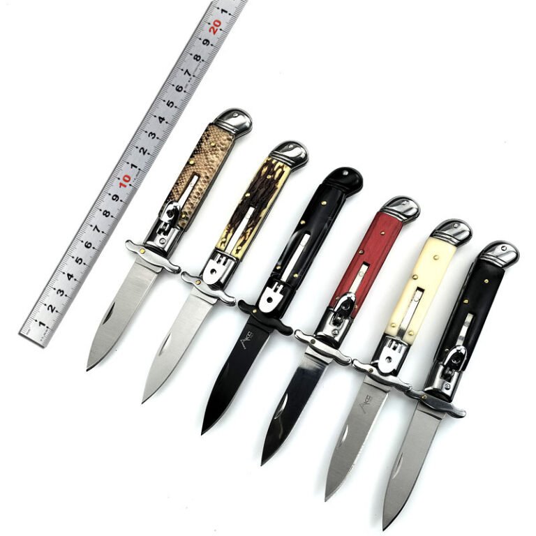 Flick Knife Stiletto Knife | Premium Automatic Switchblades for Collectors